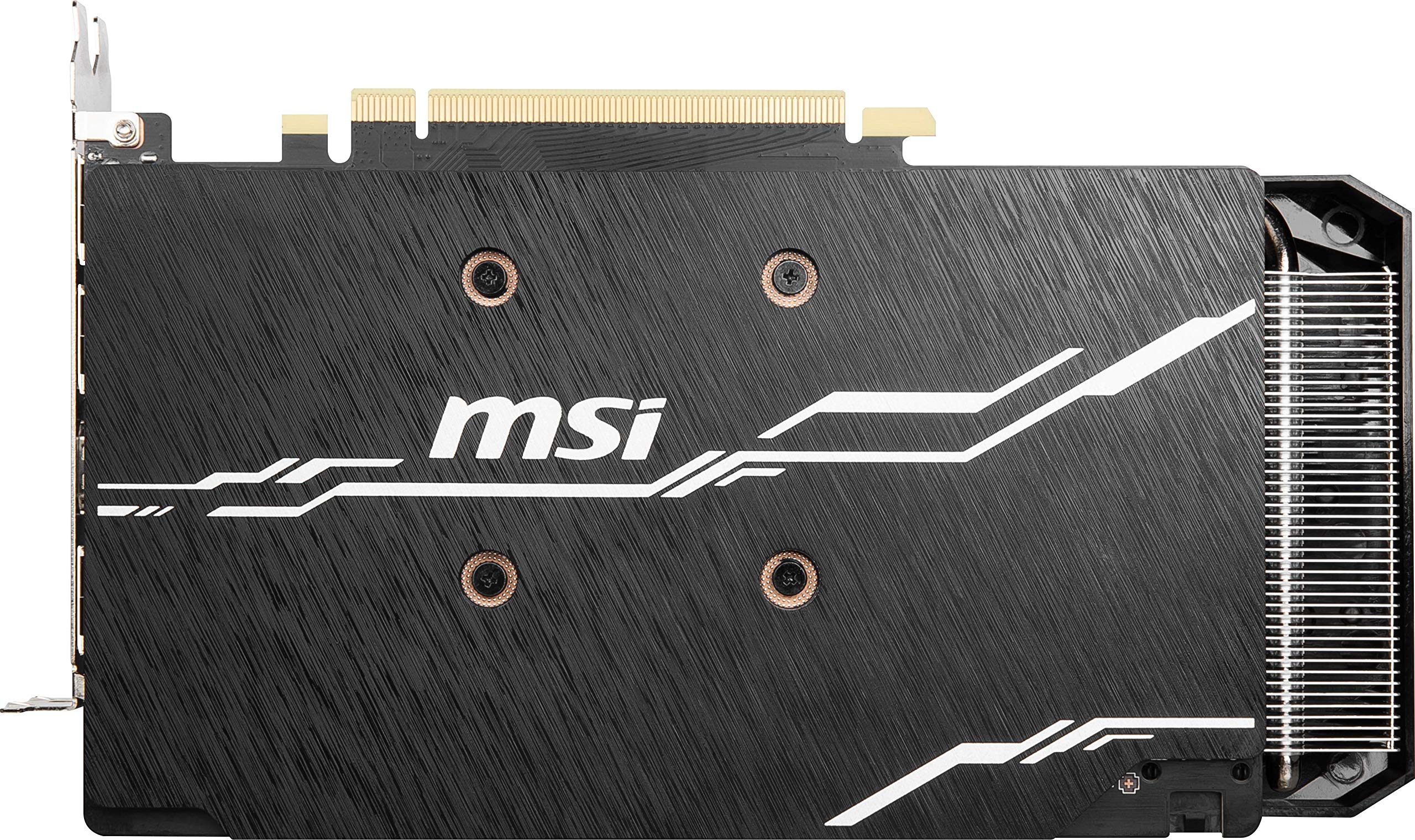 MSI Gaming GeForce RTX 2060 126GB GDRR6 192-bit HDMI/DP 1680 MHz Boost Clock Ray Tracing Turing Architecture VR Ready Graphics Card (RTX 2060 Ventus 12G OC)