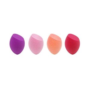 Real Techniques Mini Miracle Complexion Sponge Makeup Blender, Beauty Sponges,(2 Packs of 4, 8 Count Total)