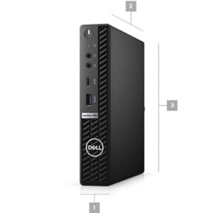 Dell Optiplex 7090 Micro Tower Desktop | Core i7-10700T - 512GB SSD Hard Drive - 16GB RAM | 8 cores @ 4.5 GHz Win 11 Pro Black (Renewed)