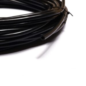 100feet 1/4 inch Black Flexible PVC Micro Tubing For Bubbler Sprinkle Irrigation