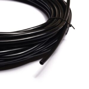 100feet 1/4 inch Black Flexible PVC Micro Tubing For Bubbler Sprinkle Irrigation