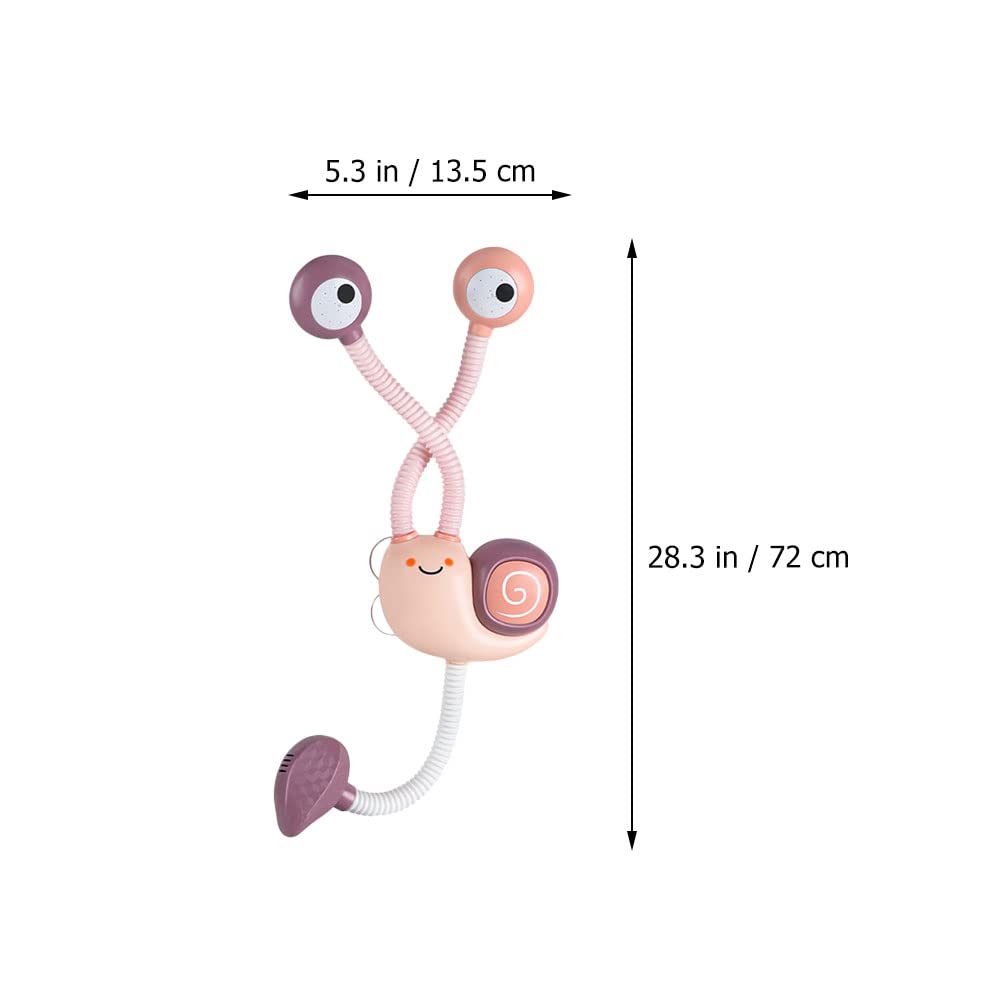 Baby Bath Shower Head Infant Bathing Toy Adorable Snail Toy Kids Playing Water Toy Shower Toy Baby Shower Toy Random Color