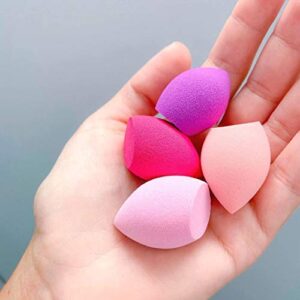 Real Techniques Mini Miracle Complexion Sponge Makeup Blender, Beauty Sponges,(2 Packs of 4, 8 Count Total)