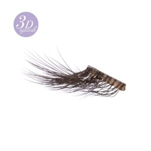 Miche Bloomin' 3D Eyelashes No. 09 Nude Brown 4 Pairs