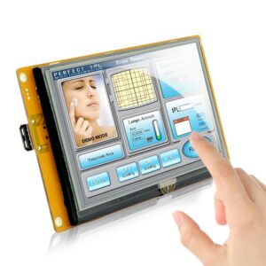 7 inch Smart HMI TFT LCD Display Module with Complimentary GUI Software + UART Port + Cortex A8 CPU for Arduino ESP32 Project or Industry Equipment Control