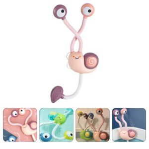 Baby Bath Shower Head Infant Bathing Toy Adorable Snail Toy Kids Playing Water Toy Shower Toy Baby Shower Toy Random Color