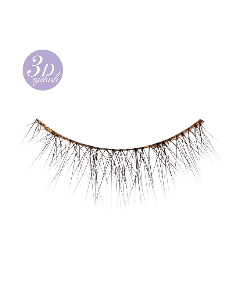 Miche Bloomin' 3D Eyelashes No. 09 Nude Brown 4 Pairs