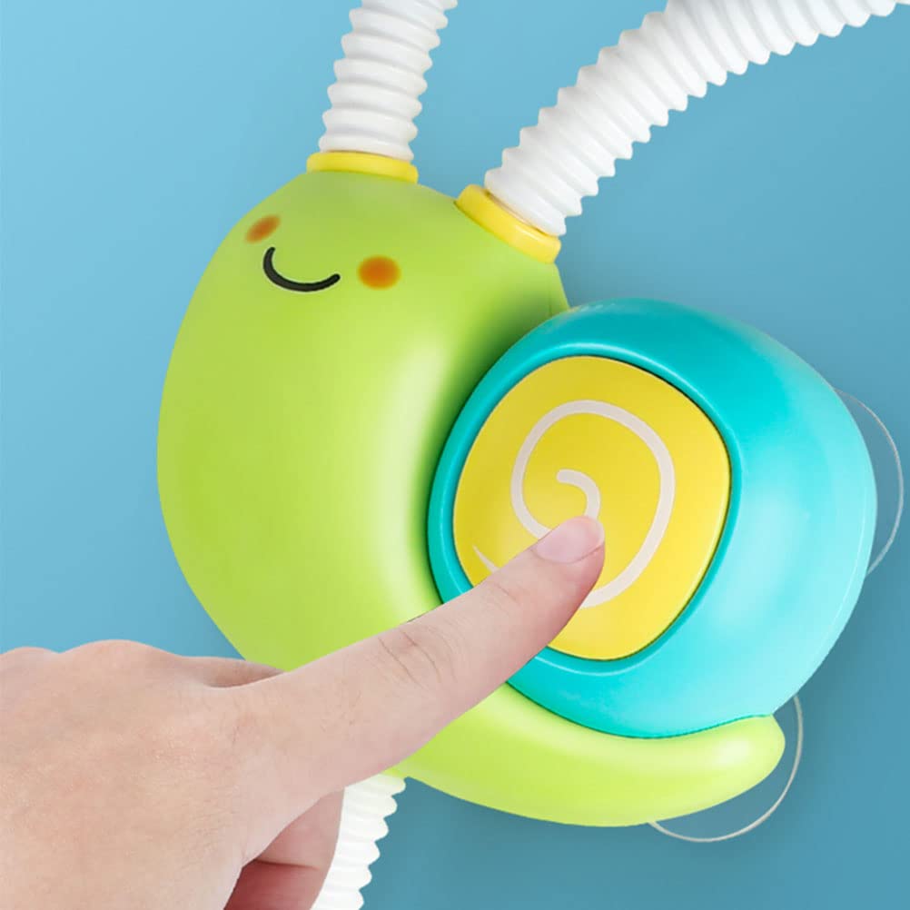 Baby Bath Shower Head Infant Bathing Toy Adorable Snail Toy Kids Playing Water Toy Shower Toy Baby Shower Toy Random Color