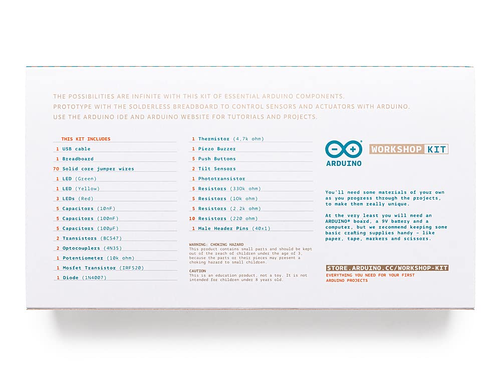 Arduino Workshop Kit [AKX00013]