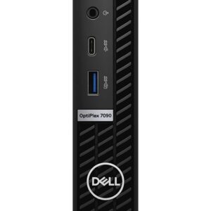 Dell Optiplex 7090 Micro Tower Desktop | Core i7-10700T - 512GB SSD Hard Drive - 16GB RAM | 8 cores @ 4.5 GHz Win 11 Pro Black (Renewed)