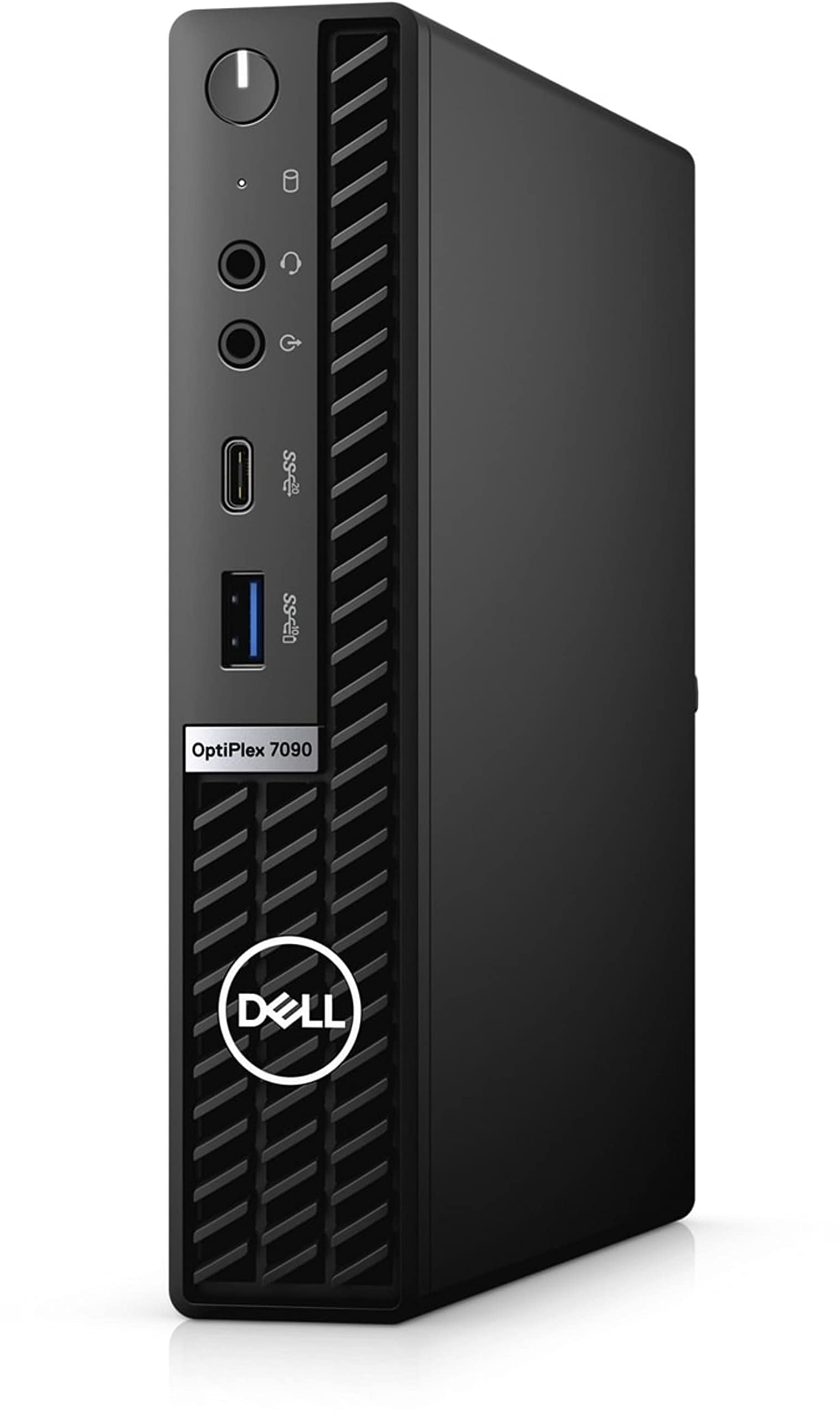 Dell Optiplex 7090 Micro Tower Desktop | Core i7-10700T - 512GB SSD Hard Drive - 16GB RAM | 8 cores @ 4.5 GHz Win 11 Pro Black (Renewed)