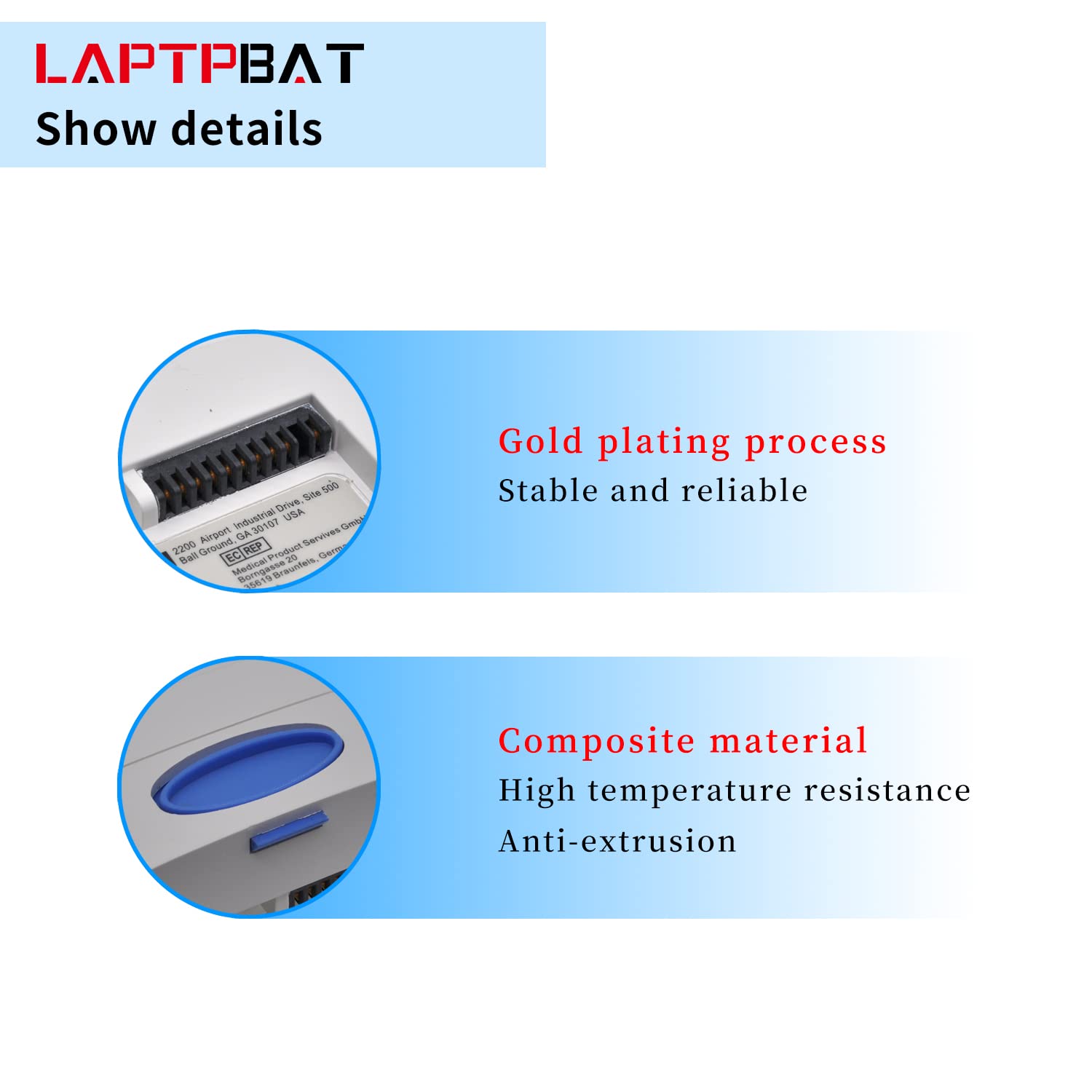 LAPTPBAT BT034-1 for Freestyle Trade Comfort Portable Battery 4INR19/66-2 14.4V Li-Ion Battery