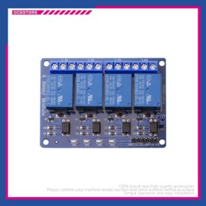 DC Relay Module 4 Channel 5V with Optocoupler Compatible with R3 1280 STM32 Pi