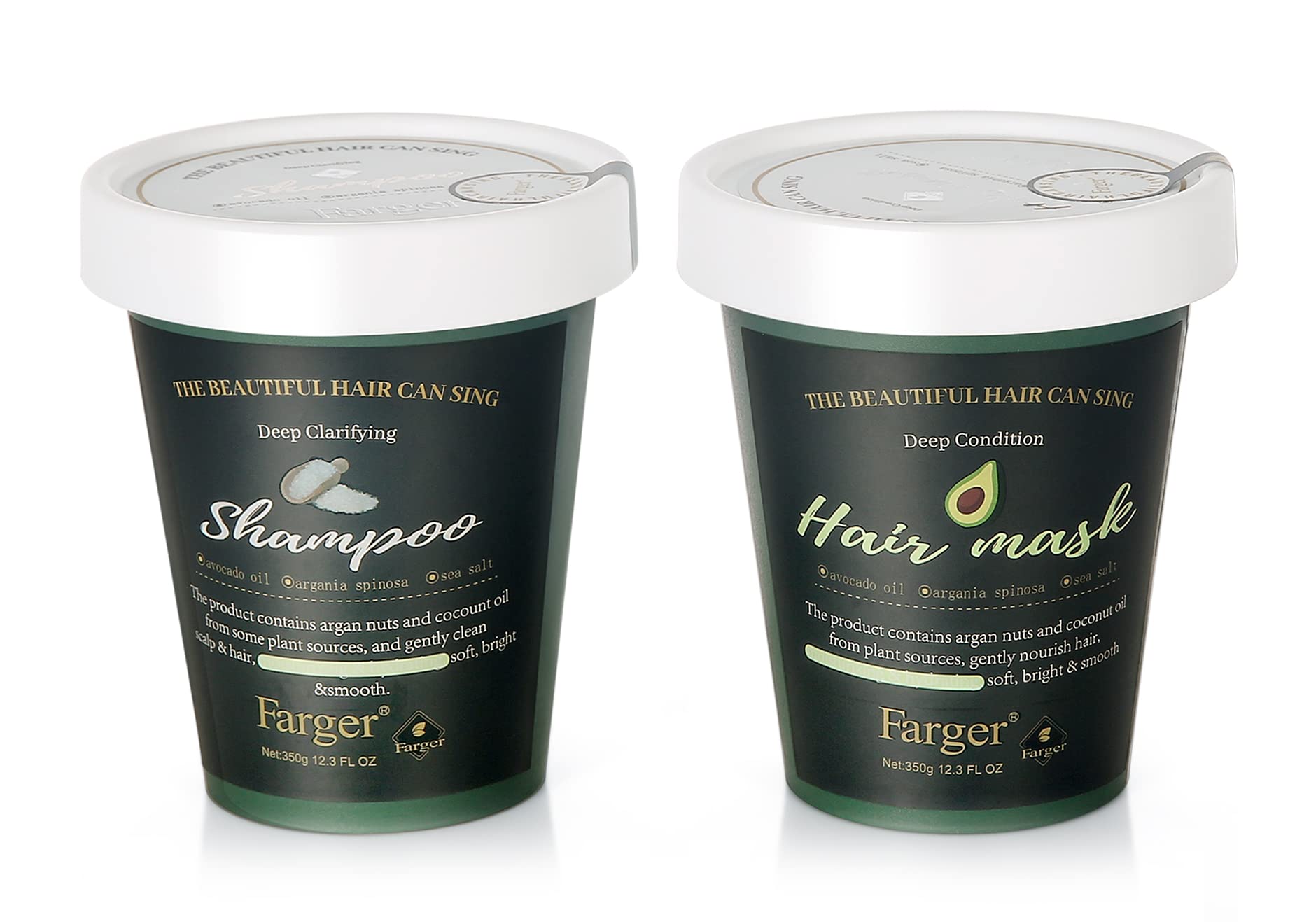 Sea Salt Ginger Hair Shampoo & Conditioner Cleans The Scalp And Regenerates Hair Suitable For Curly Hair And Oily Scalp