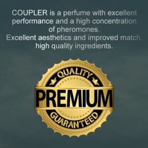 COUPLER Pheromone Perfume for Men - Pheromone Cologne for Men - Pheromone Oil for Men - Men`s Perfume Oil - 10ml