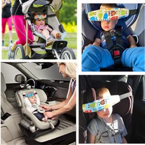 Baby Head Support for Car Seat-Head Band Strap Headrest, Stroller Carseat Sleeping Baby Carseat Head Support for Toddler Kids Children Child Infant Baby Interior Accessories for Car