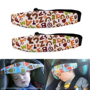 baby head support for car seat-head band strap headrest, stroller carseat sleeping baby carseat head support for toddler kids children child infant baby interior accessories for car