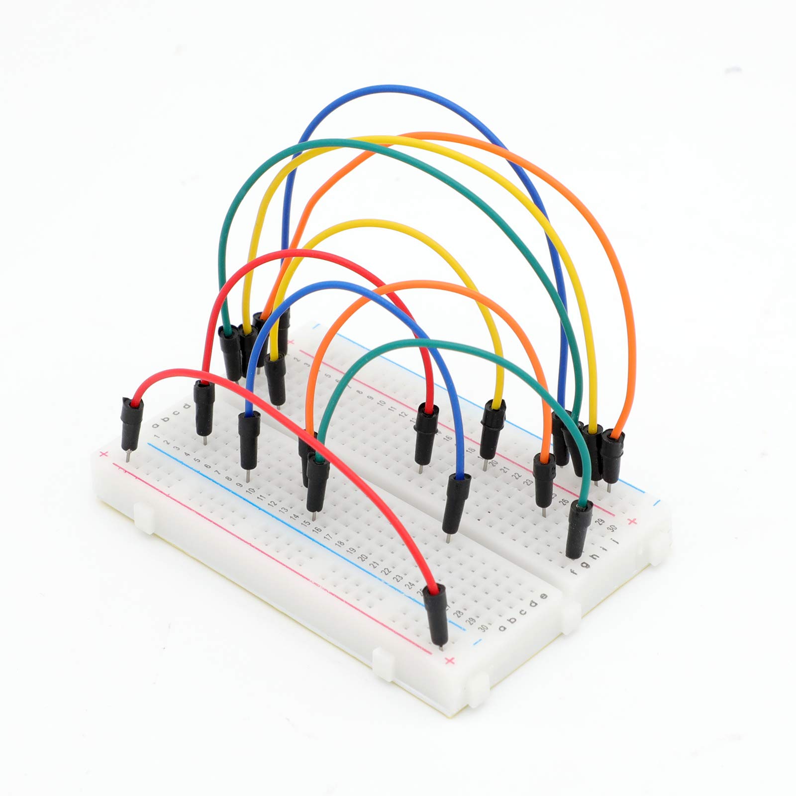 3 Pack 400 Tie-Points Solderless Breadboard Electronic for Beginners, Arduino Prototyping Shield Distribution Raspberry Pi ESP, 3 Piece