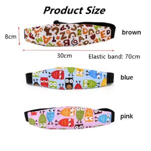 Baby Head Support for Car Seat-Head Band Strap Headrest, Stroller Carseat Sleeping Baby Carseat Head Support for Toddler Kids Children Child Infant Baby Interior Accessories for Car