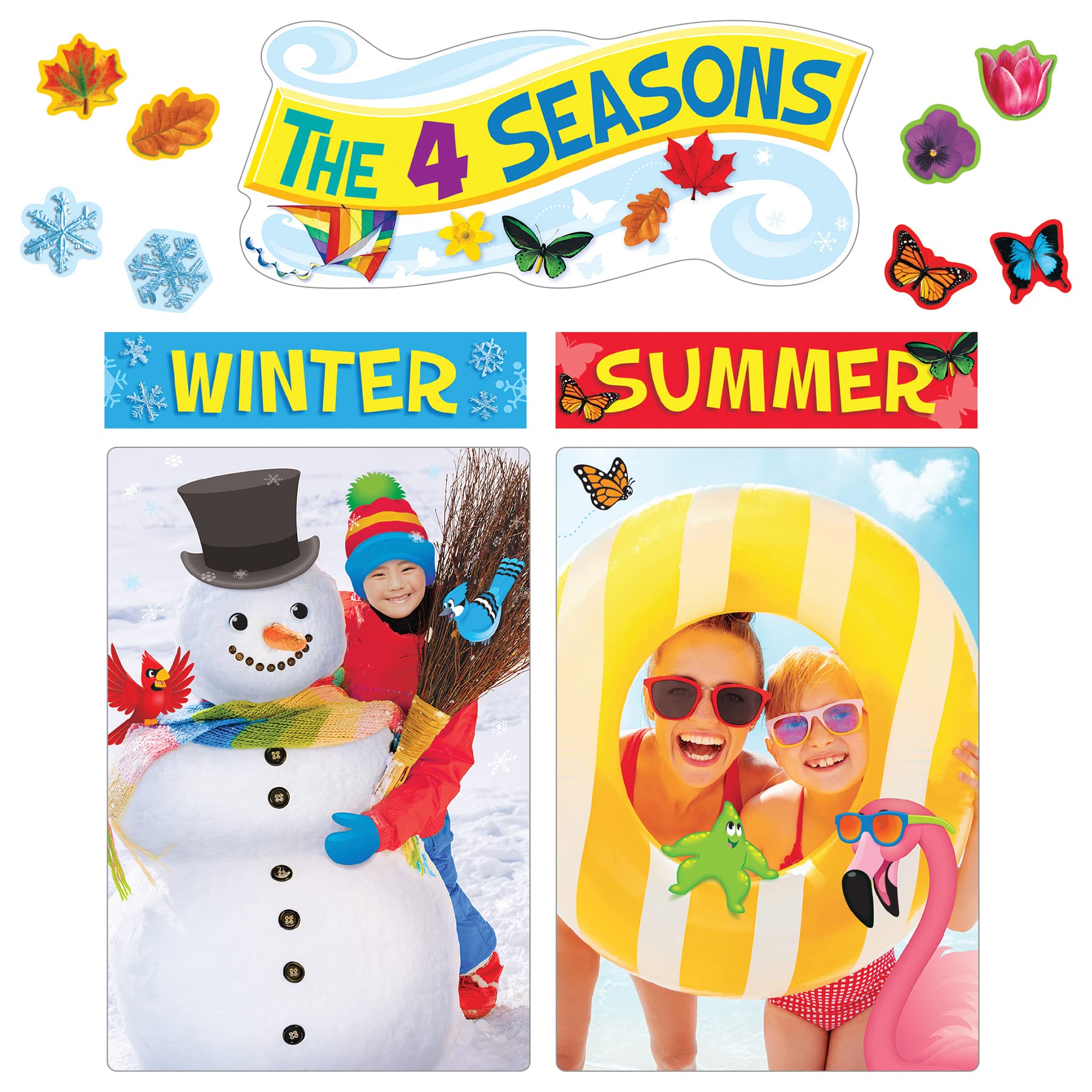 The 4 Seasons Learning Set, by TREND enterprises, Inc., Dry Erase Learning Set on The Seasons, Ages 4-12