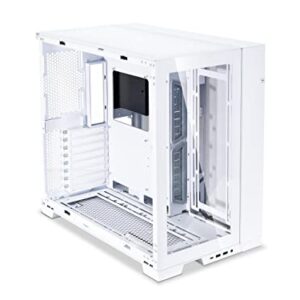 Lian-Li O11 Dynamic EVO ATX Mid Tower Tempered Glass Computer Case, White