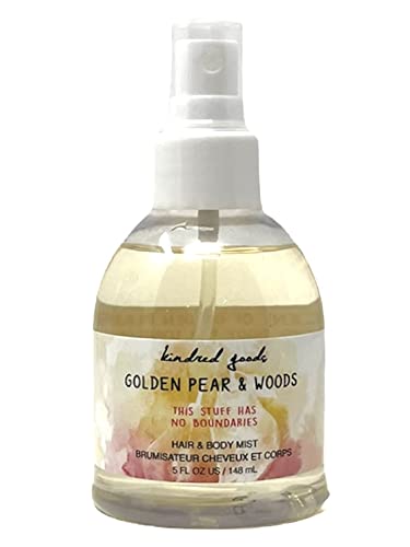 Kindred Goods Golden Pear & Woods Hair & Body Mist Spray 5 Fluid Ounce