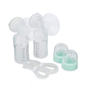 motif medical, luna double pumping kit, replacement parts for breast pump 21mm clear