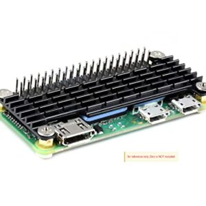 Dedicated Aluminum Heatsink for Raspberry Pi Zero/Zero W/WH/Raspberry Pi Zero 2 W/ 2WH