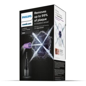 Philips Sonicare Power Flosser 3000 Cordless, Black, HX3806/23