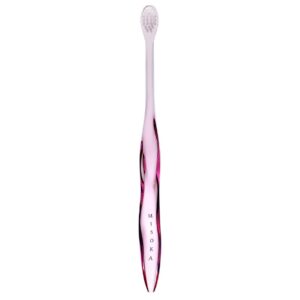 misoka・ism toothbrush sakura (pale pink) mineral-coated bristles designer's model premium toothbrush made in japan japanese craftsmanship