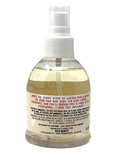 Kindred Goods Golden Pear & Woods Hair & Body Mist Spray 5 Fluid Ounce