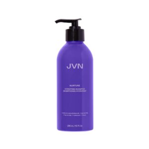 jvn nurture hydrating shampoo, moisturizing shampoo for all hair types, detangles & softens hair, made with clean hemisqualane (10 fl oz)