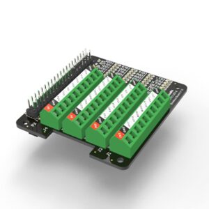 REXQualis RPi GPIO Status LED & Terminal Block Breakout Board HAT for Raspberry Pi A+ 3A+ B+ 2B 3B 3B+ 4B