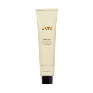 jvn no heat air dry cream, hair styling cream - 5 fluid ounces, smoothens and defines hair, sulfate-free, curl enhancing, moisturizing, smoothening, uv protection for all hair types