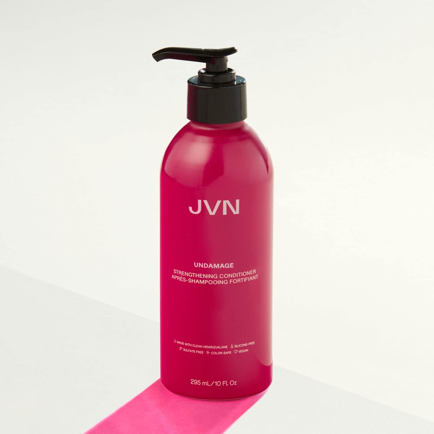 JVN Undamage Strengthening Conditioner, Reparative Conditioner for Dry Hair, Smooths Strands and Repairs Hair, Sulfate Free (10 Fl Oz)