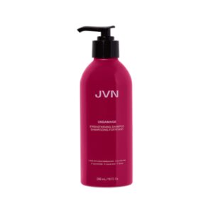 jvn undamage strengthening shampoo, reparative shampoo for dry hair, smooths strands and repairs hair, sulfate free (10 fl oz)