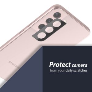 [Dome Camera EZ] Galaxy S22 Camera Protector by Whitestone [One Touch EZ Installation] - Two Pack