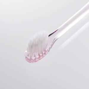 MISOKA・ISM Toothbrush Sakura (Pale Pink) Mineral-Coated Bristles Designer's Model Premium Toothbrush Made in Japan Japanese Craftsmanship