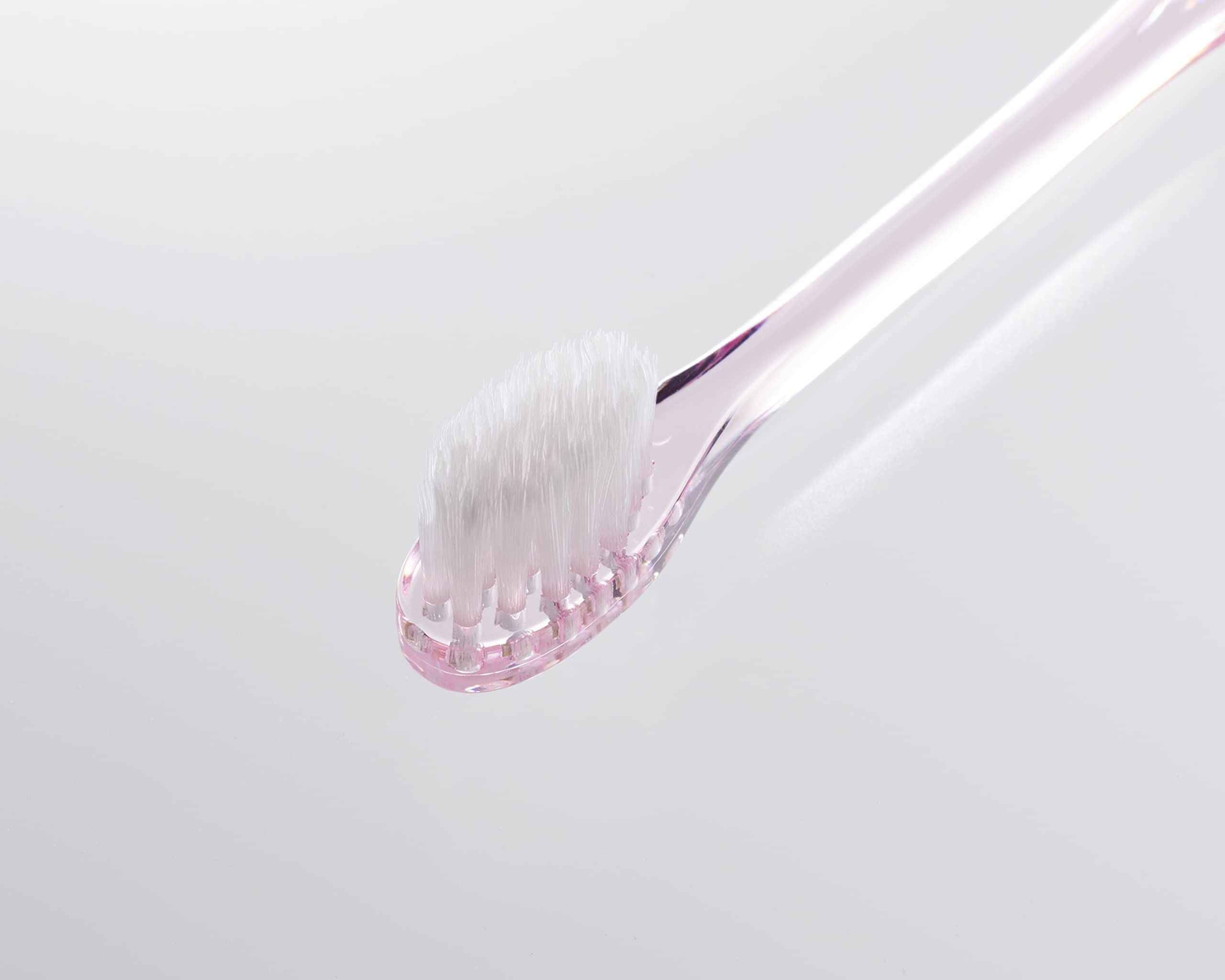 MISOKA・ISM Toothbrush Sakura (Pale Pink) Mineral-Coated Bristles Designer's Model Premium Toothbrush Made in Japan Japanese Craftsmanship