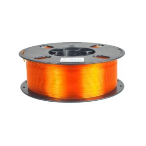 RANKI PETG Filament 1.75mm 3D Printer Filament, Dimensional Accuracy +/- 0.03 mm, 1kg Spool(Transparent Orange)