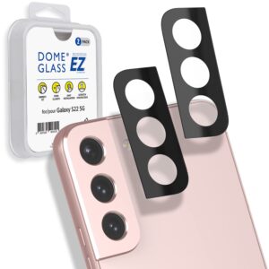 [dome camera ez] galaxy s22 camera protector by whitestone [one touch ez installation] - two pack