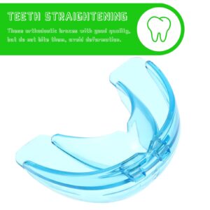 Moldable Retainer for Teeth Grinding Protection Clenching Bruxism Anti Grinding Dental Night Sleeping Teeth Protector Random Color