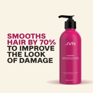 JVN Undamage Strengthening Conditioner, Reparative Conditioner for Dry Hair, Smooths Strands and Repairs Hair, Sulfate Free (10 Fl Oz)