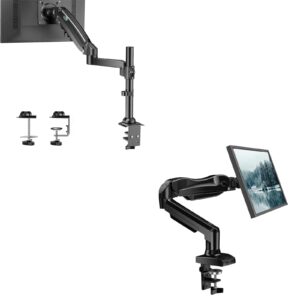 huanuo single monitor mount, 13 to 32 inch gas monitor arm