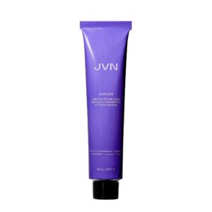 jvn nurture deep moisture mask, hydrating hair mask conditioning treatment, reduces frizz & adds nourishment, all hair types, sulfate free (5 fl oz)