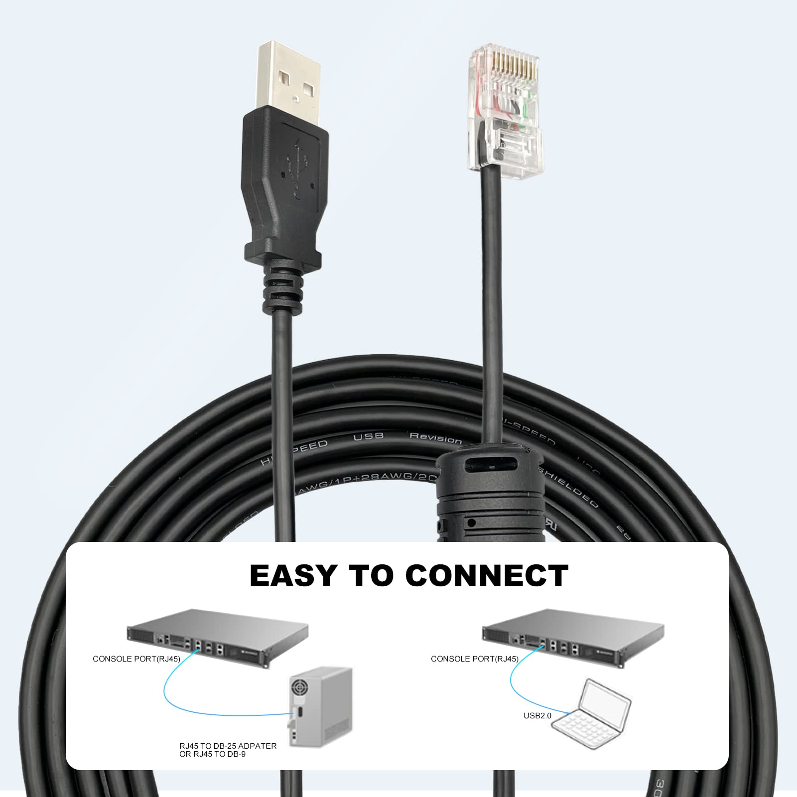 USB2.0 to RJ45 Gigabit Ethernet Network Cable for Switch, Router, Gateway, Modem with MacBook,Windows, Chromebook,Surface Pro, Linux