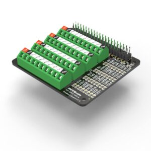 REXQualis RPi GPIO Status LED & Terminal Block Breakout Board HAT for Raspberry Pi A+ 3A+ B+ 2B 3B 3B+ 4B