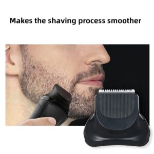 Daseey Electric Shaver Head Replacement for Braun Series 3 & 5 Beard Trimmer with 5 Limit Combs Shaver Head Razor Blade