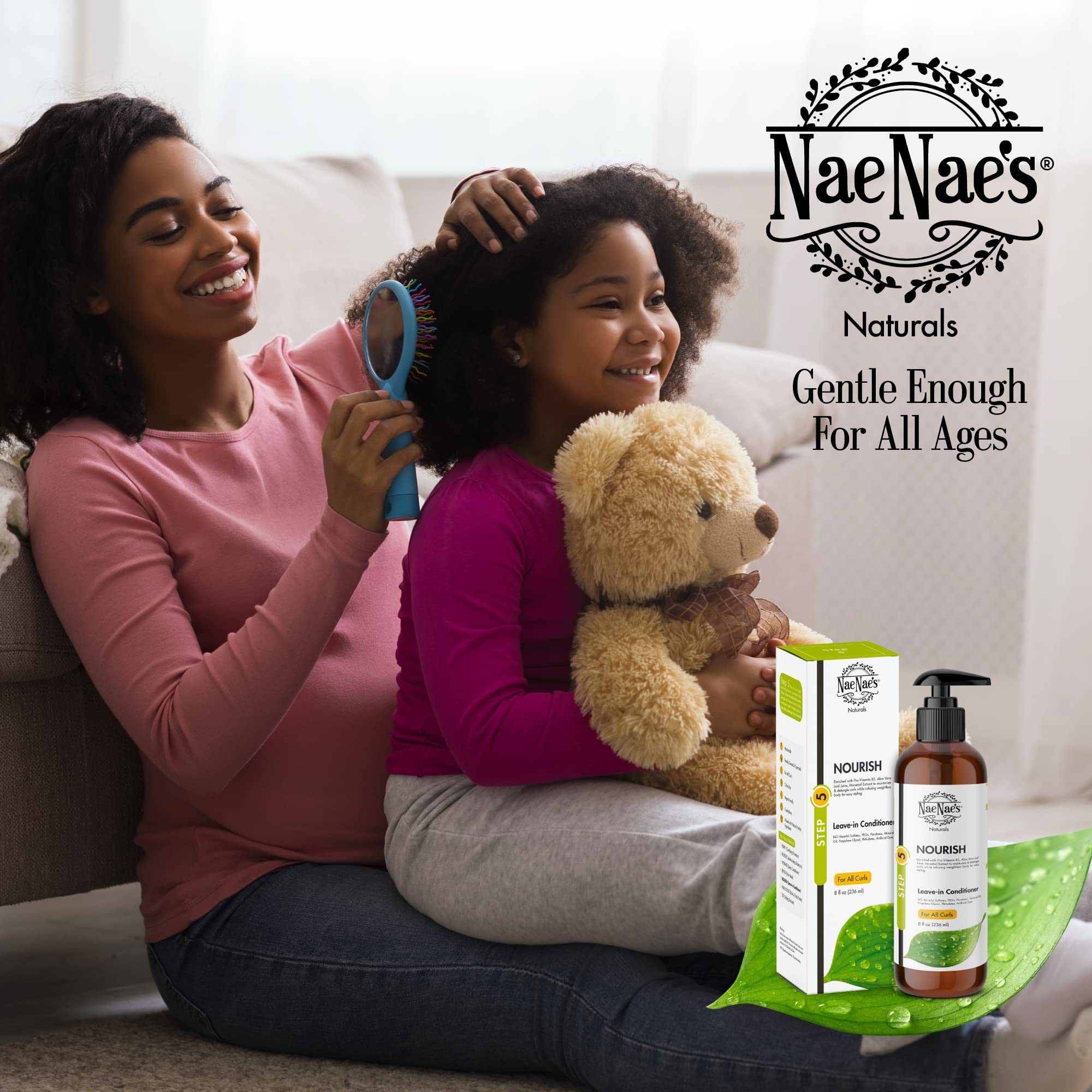 Nae Nae's Naturals Nourish Leave-In Conditioner and Hair Boost Treatment