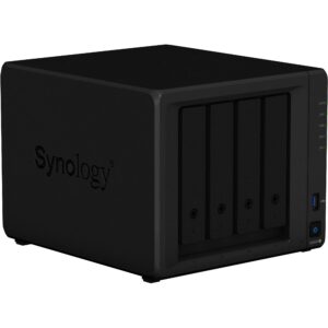 Synology DiskStation DS920+ NAS Server for Business with Celeron CPU, 8GB DDR4 Memory, 1TB M.2 SSD, 16TB HDD, DSM Operating System